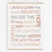 Positive Affirmations Wall Art, Boho Wall Art, Be Happy, Nursery Decor ...