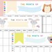 Printable Planner Monthly Calendar Animals Planner Cute - Etsy