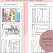 12 Colors Bookmark Printable Reading Tracker Bookmark - Etsy