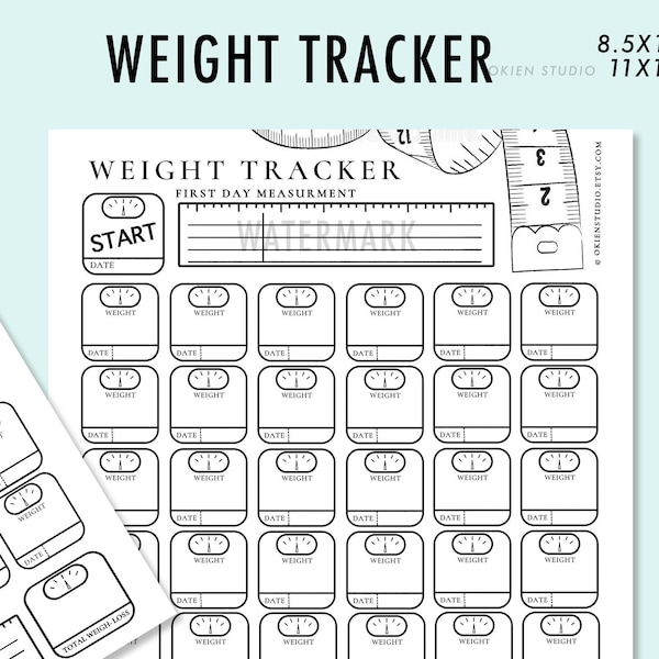 Weight Watchers Printable - Etsy