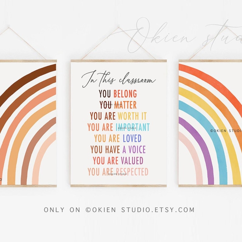 Inclusive Classroom Decor - Etsy
