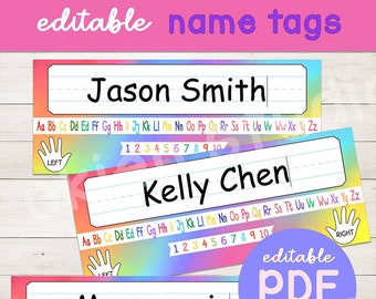 Name Plate Student - Etsy