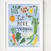 Eat More Veggies Wall Art Green Vegetables Poster Kitchen - Etsy