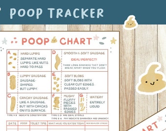 Poop Tracker - Etsy