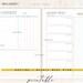 Planner bundle printable 11pages Daily routine chart weekly | Etsy