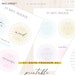 Planner bundle printable 11pages Daily routine chart weekly | Etsy