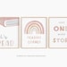 Rainbow Reading Corner Sign, Boho Reading Corner Set, Neutral Wall Art ...