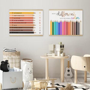 Diversity Print, Teacher Classroom Decor, Diversity Classroom, Being ...
