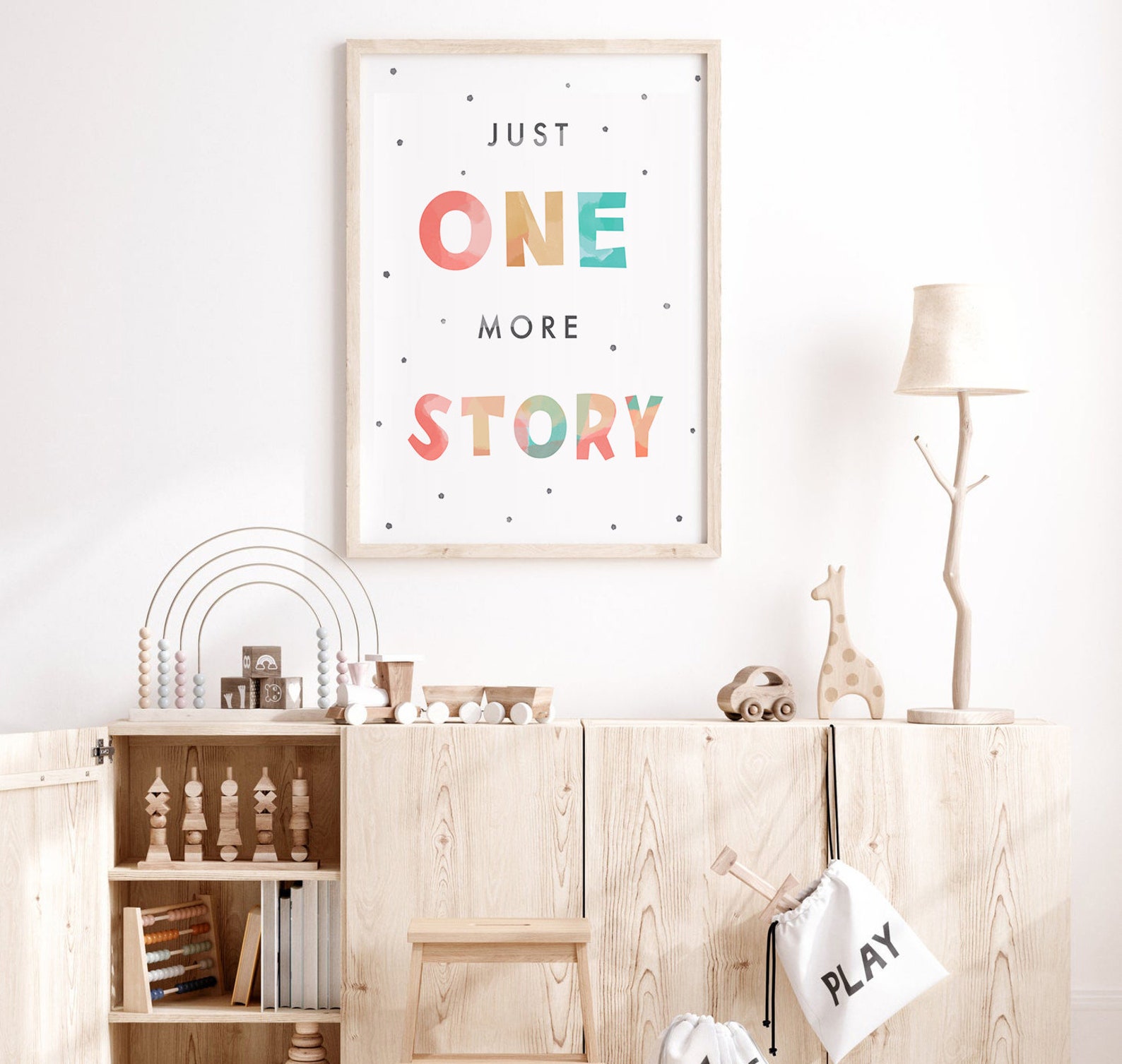 Pink Boho Reading Corner Sign Set Set of 3 Playroom - Etsy