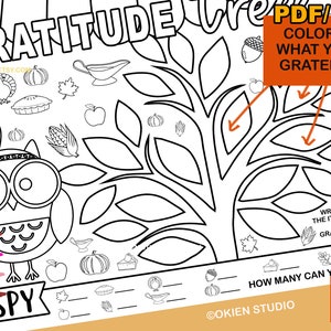 Thanksgiving Placemats Kids, Thanksgiving Coloring Placemat, Turkey ...