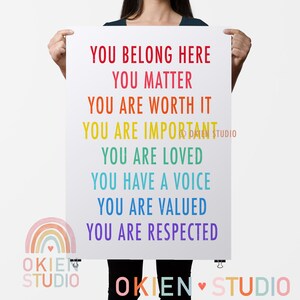 Classroom Art Bundle for Teacher Classroom Poster Gift for Teacher ...