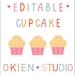 Editable Cupcake Name Labels: Classroom Birthday Decor (PDF) - Etsy