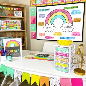 Digital File, Classroom Decoration Printable, Teacher Welcome Sign ...