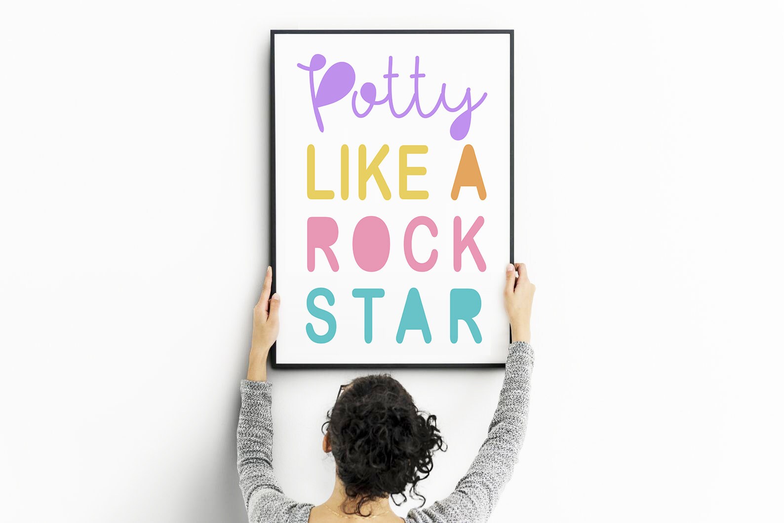 Bathroom Signs Kids Bathroom Sets Potty Sign Bathroom - Etsy