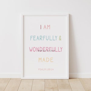 Nursery Bible Verse Wall Art, Boho Christian Art, Scripture Wall Art ...