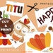 Thanksgiving Bulletin Board Kit Fall Bulletin Board (Instant Download ...