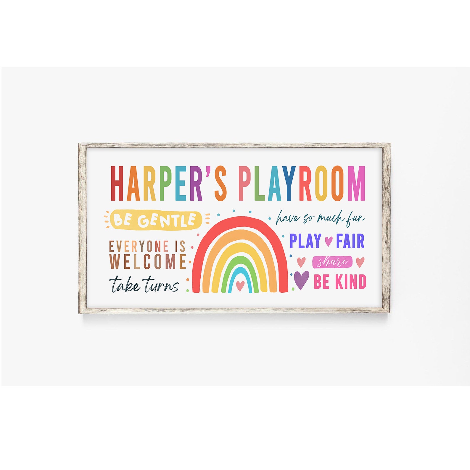 Digital Print Custom Name Sign in This Classroom Sign - Etsy