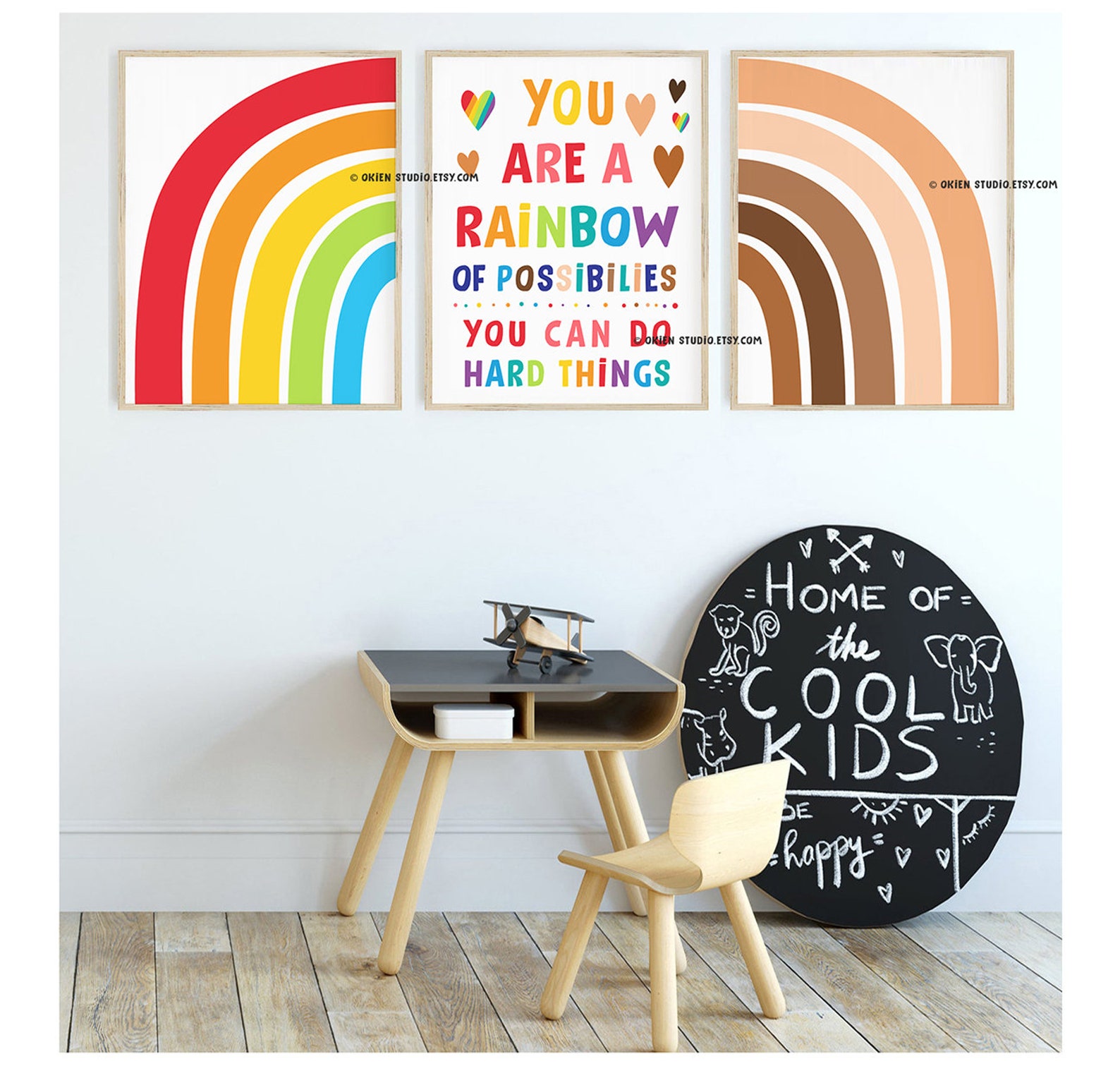 You Are a Rainbow of Possibilities Sign Diversity Rainbow | Etsy