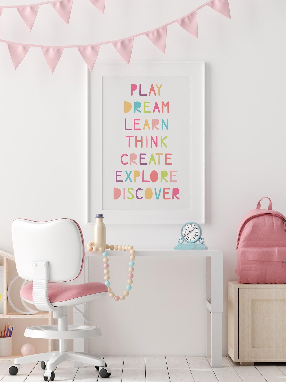 Kids room decor Toddler Room Decor Kids Affirmations | Etsy