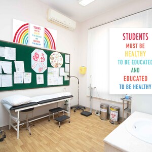 Students Must Be Healthy to Be Educated Educated to Be Healthy, Health ...