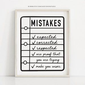 Black and White Classroom Poster: Motivational Poster Set, Positive ...