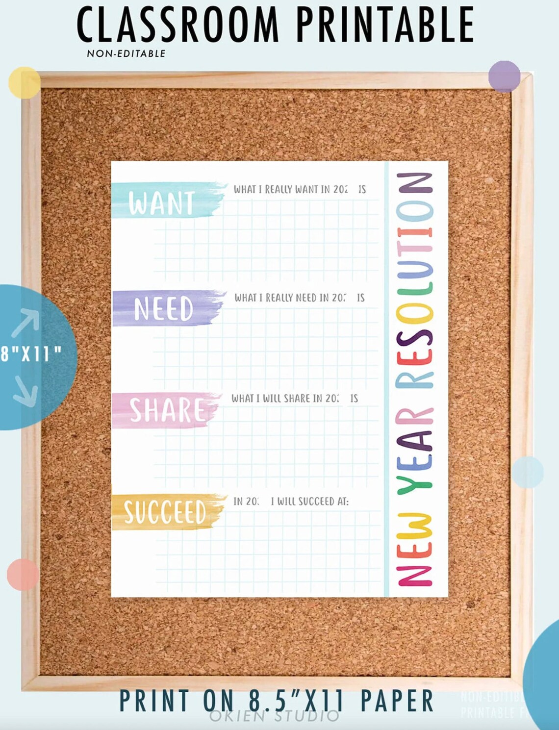 2023 Resolutions Printable 2023 Planner Digital 2023 Goals - Etsy