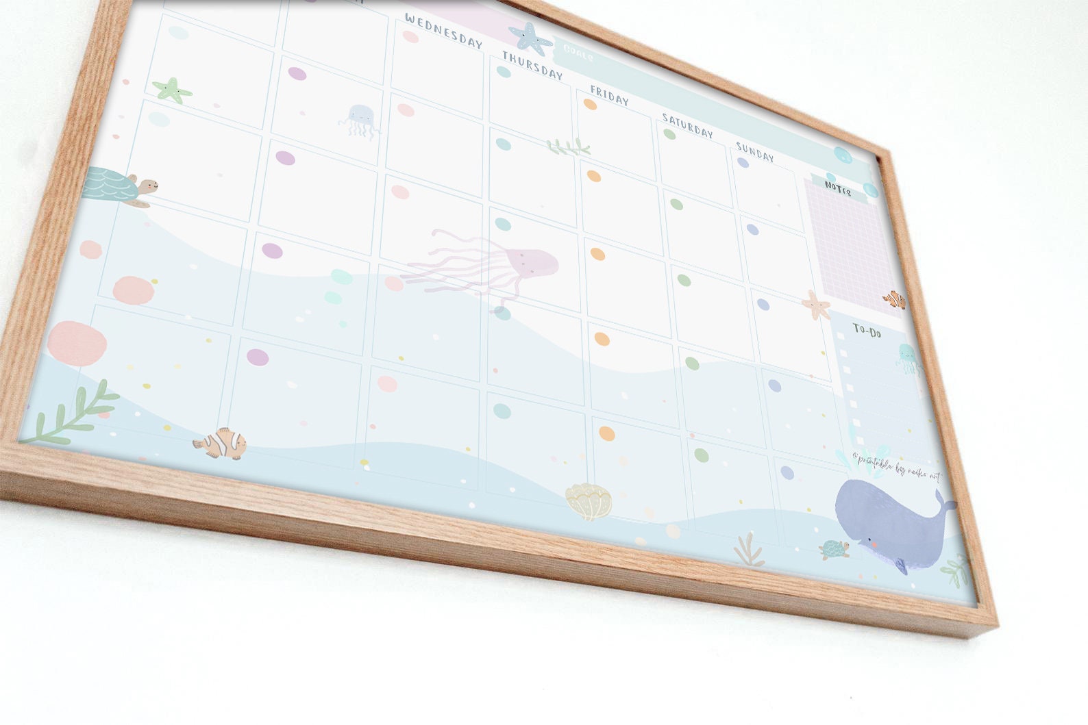 Cutest planner Monthly Planner Whale planner GoodNotes | Etsy