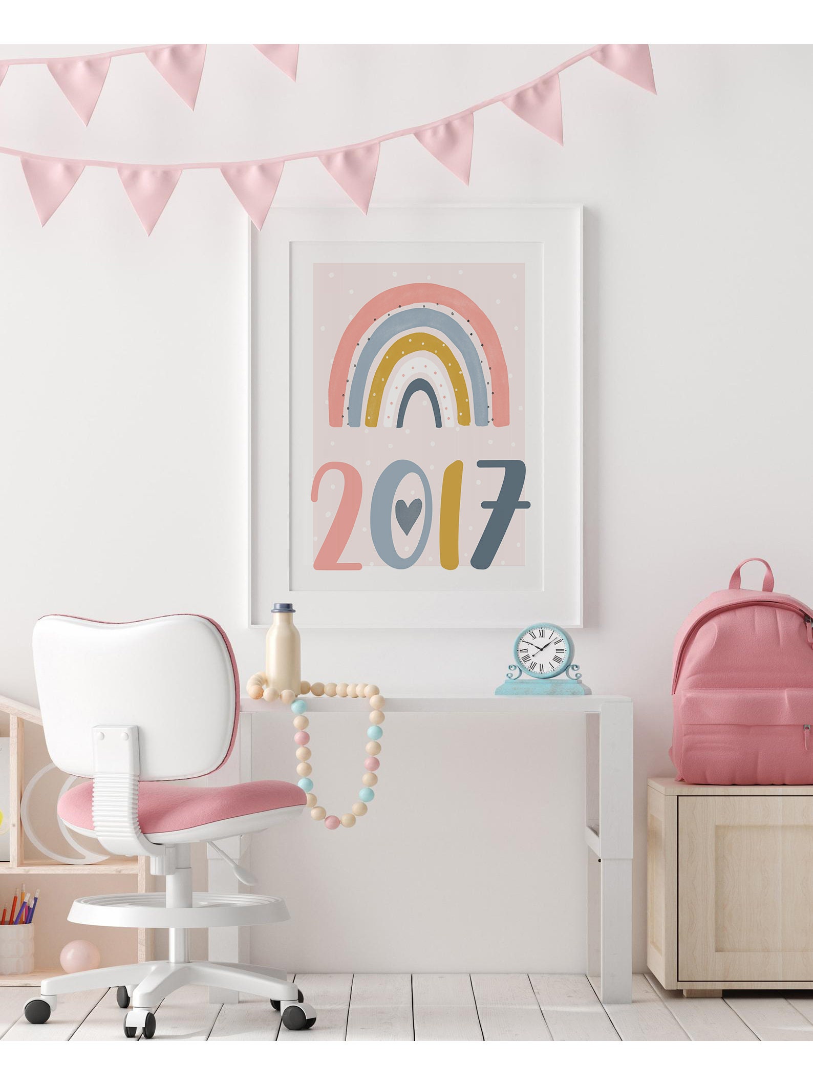 Date of Birth Wall Art Baby Birth Sign Kids Wall Art | Etsy
