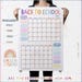 Back to School Calendar: August-september Pastel Planner, ANY Year ...
