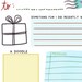 Christmas Letter Kids Pen Pal Printable Letter (Download Now) - Etsy