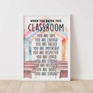 Pastel Boho Classroom Bundle Poster Set, 16 Posters, Grade 1 Classroom ...