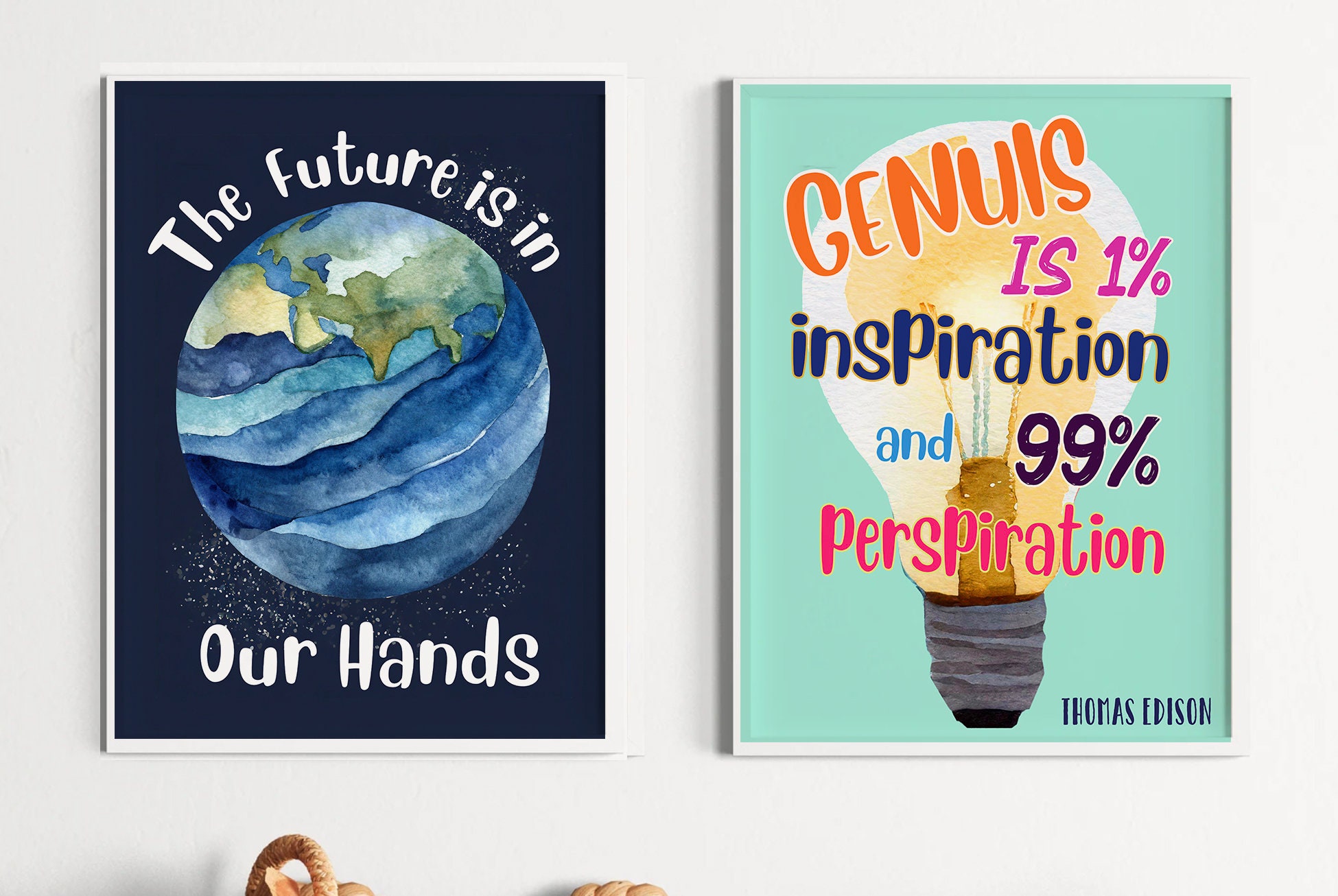 Growth Mindset Posters: Watercolor Classroom Decor (digital Download ...