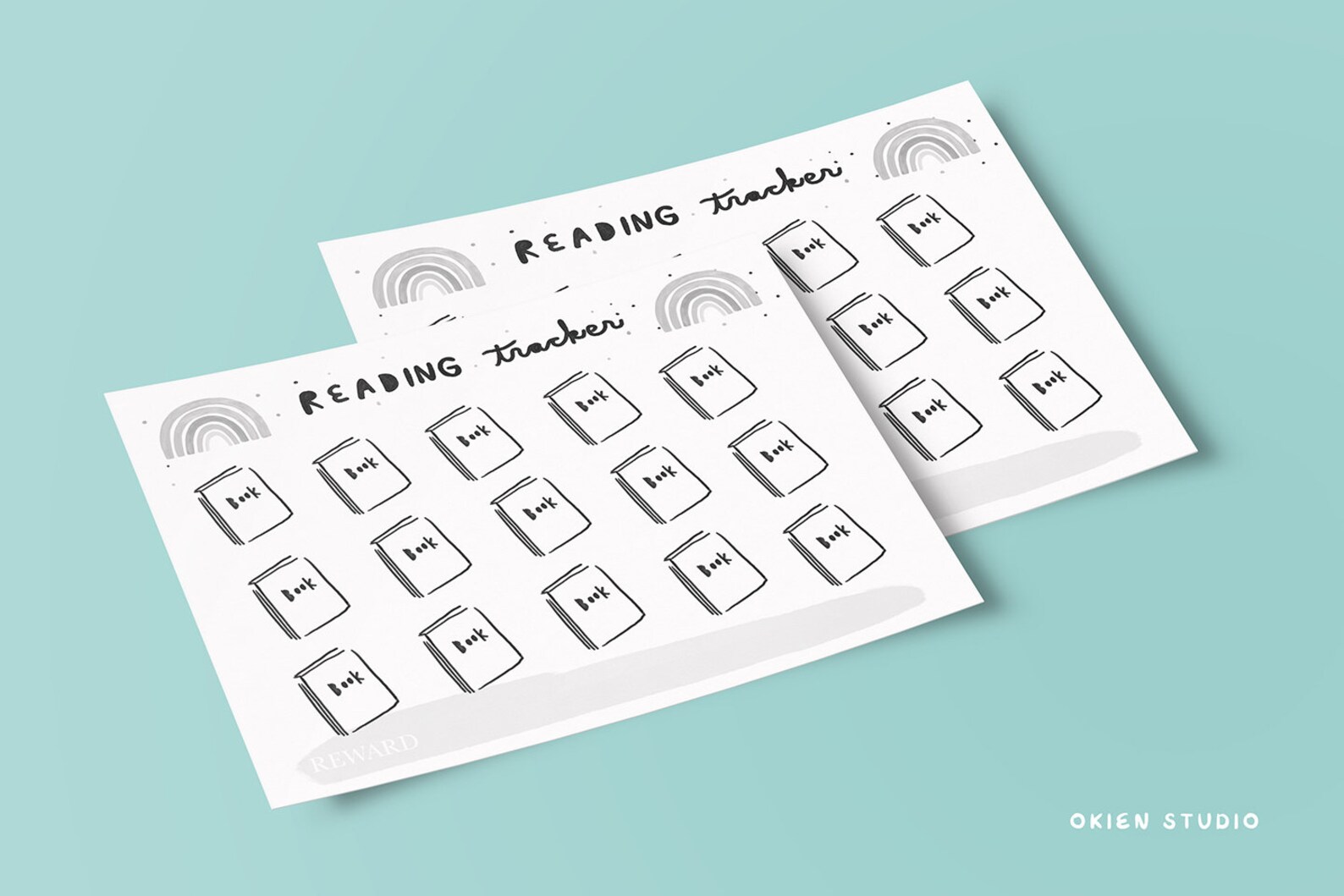 Reading Reward Chart: Kids Reading Tracker Printable (digital Download ...