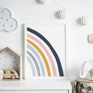 Neutral Wall Art, in This Room Sign, Rainbow Poster Set, Diversity ...