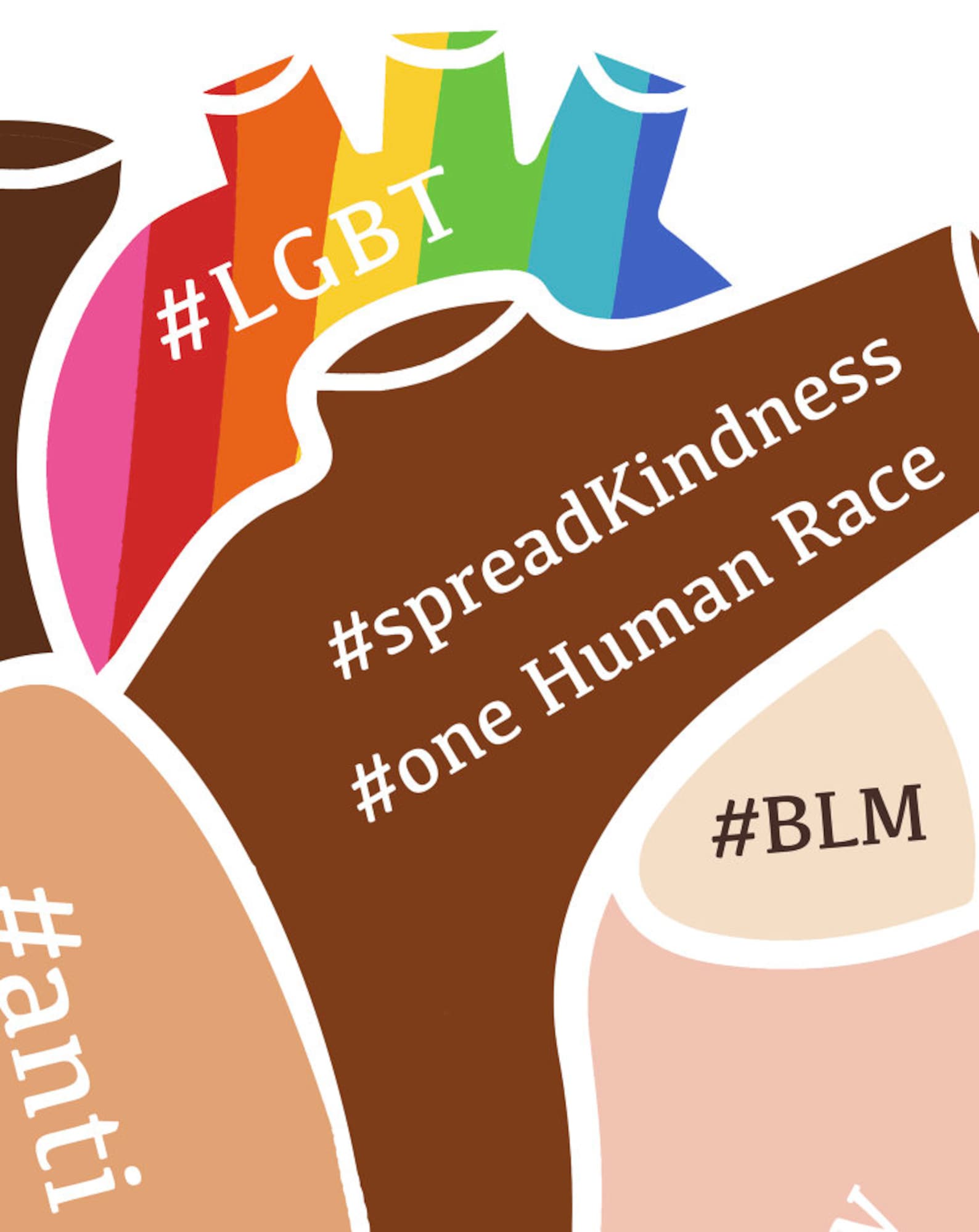 Diversity Poster Classroom LGBT Art Diversity Wall Art | Etsy