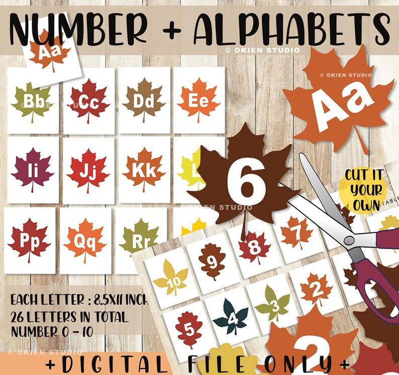 Fall Classroom Decor Fall Bulletin Board Autumn Leaves - Etsy