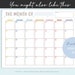 Year at A Glance, Year Overview, Year Tracker, Year Reminder, Holidays ...