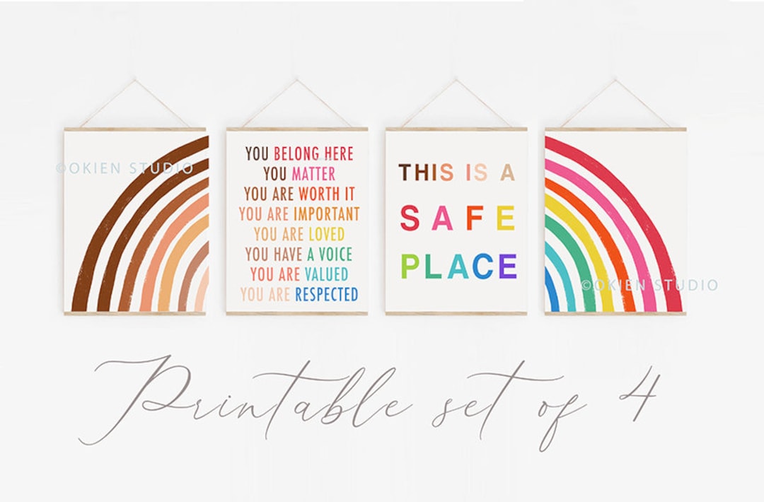 Afiche de diversidad, afiche de inclusión, letrero inclusivo, diversión ...