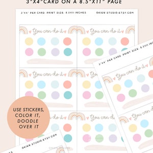 Boho Reward Card, Rainbow Reward Chart, Kids Reward Card, Reward Card ...