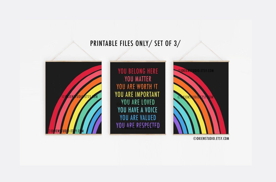 In This Classroom, Inclusive Classroom Poster, Teacher Classroom ...