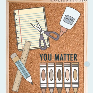 Neutral Stationery Clipart, Neutral Boho Classroom Labels, School ...