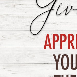 Give Thanks Classroom Poster, Teacher Bulletin Board Decor ...