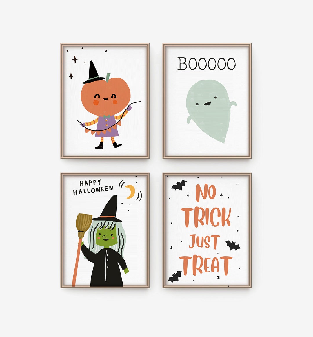 Halloween Wall Decor, Halloween Wall Art, Halloween Prints, Witch Decor ...