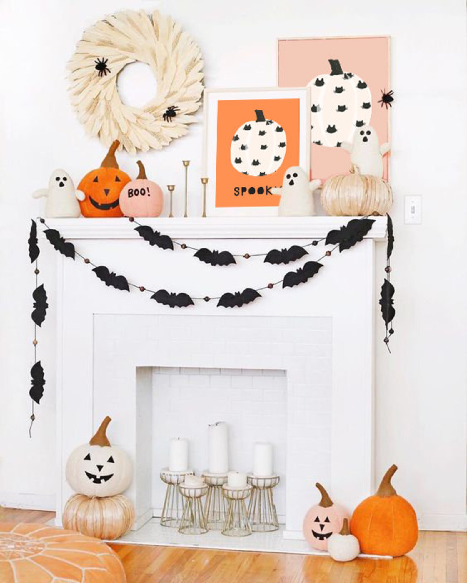 Pumpkin Wall Art Thanksgiving Wall Art Fall Season Decor - Etsy