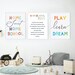 Homeschool Decor Prints: Home Sweet Homeschool, Rules, Play Learn Dream ...