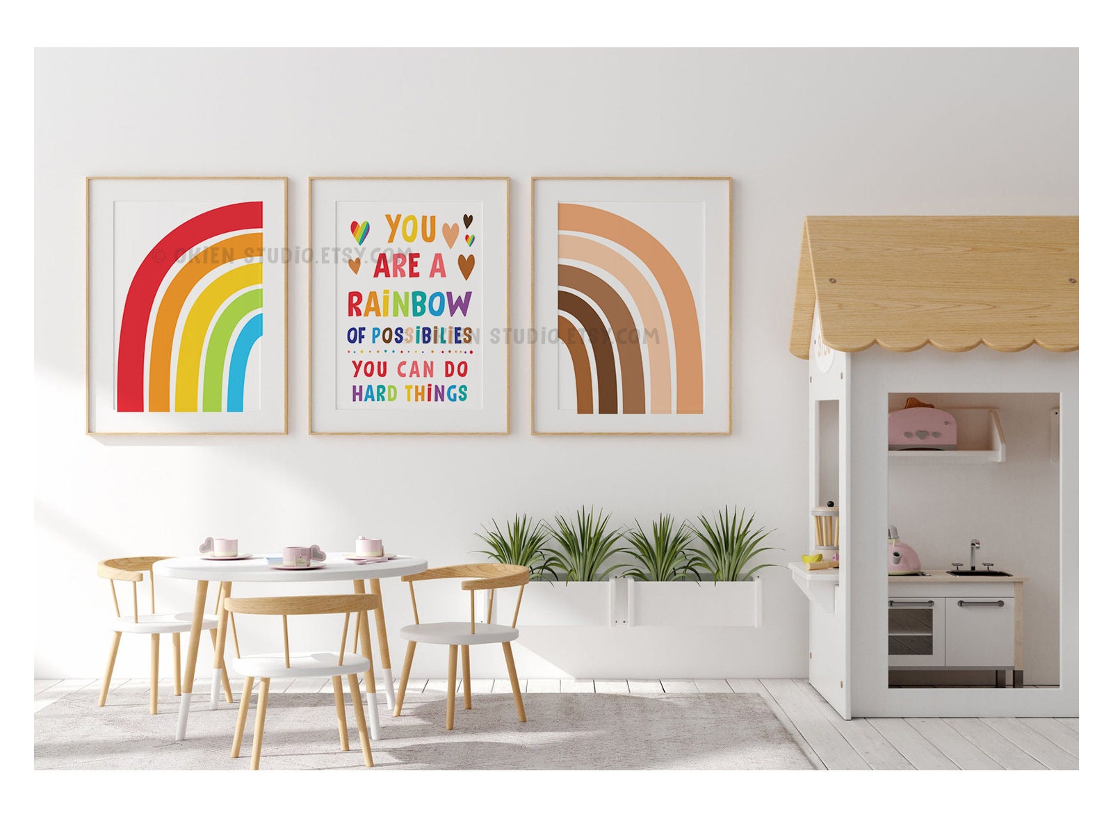 You Are a Rainbow of Possibilities Sign Diversity Rainbow | Etsy