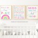 Girls Room Poster Set: Happy Place, Sister Friends Art (digital ...
