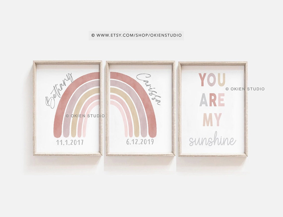 Sibling Sign Brother Sister Printable Twins Bedroom Over - Etsy