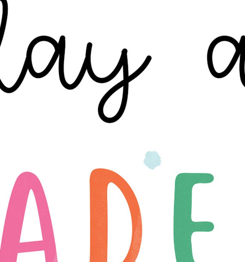 Rainbow Reading Corner Sign Positive Affirmations Homeschool - Etsy