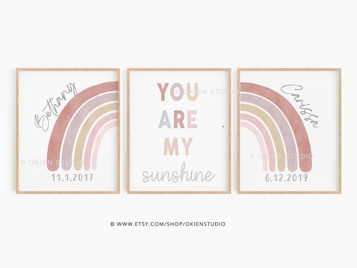 Sibling Sign Brother Sister Printable Twins Bedroom Over - Etsy